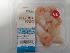 Undeclared allergens in batches of Dunnes Stores Wild Atlantic Prawns ...