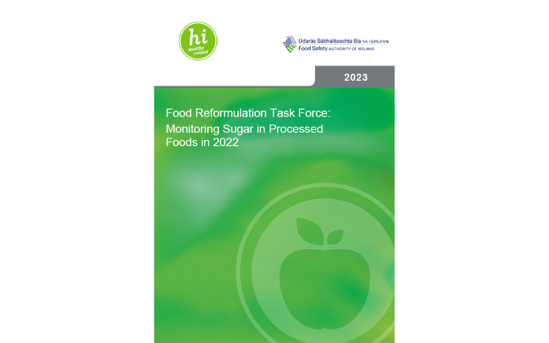 Food Reformulation Task Force: Monitoring Sugar in Processed Foods in ...